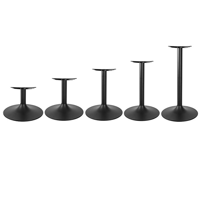 Trumpet Large Restaurant Table Bases - For Upto 1200mm Tops